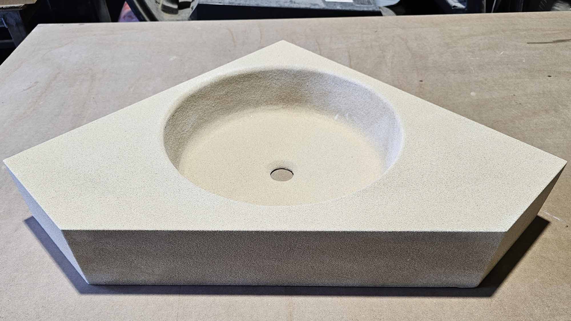 Microcement Ready Sinks And Vanitys- Bespoke – Microcement Shower Trays
